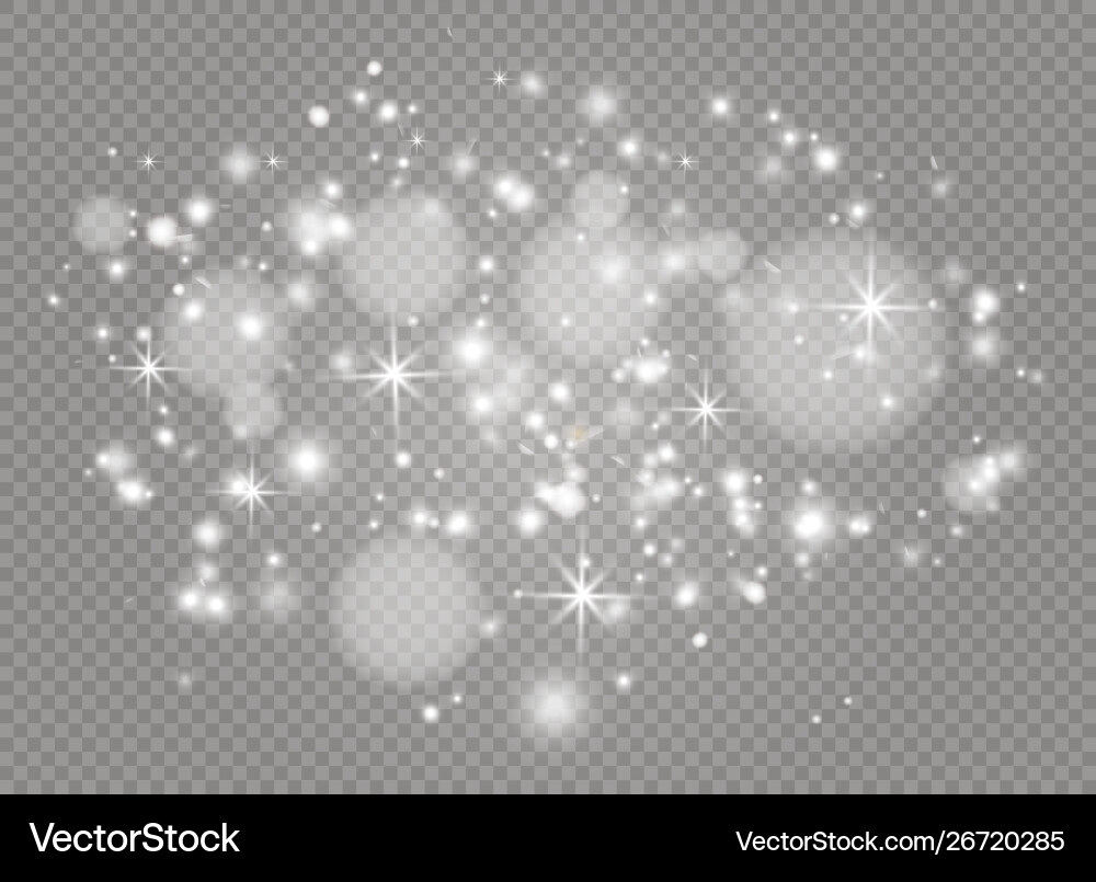 Sparkling magic dust Royalty Free Vector Image