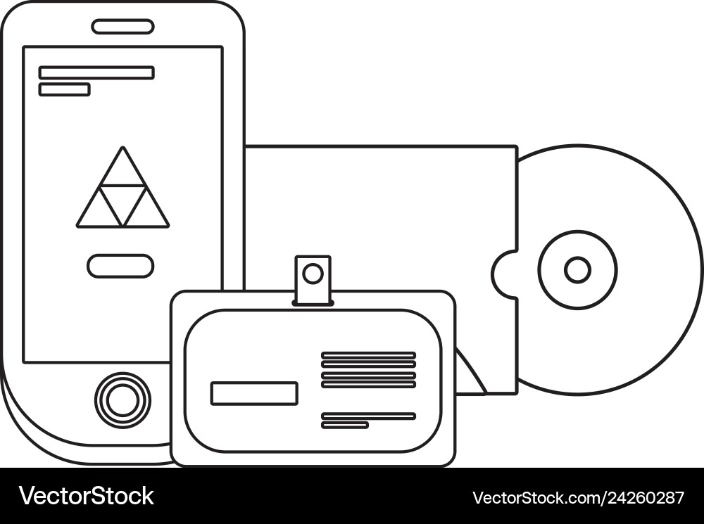 Corporate visual identity Royalty Free Vector Image