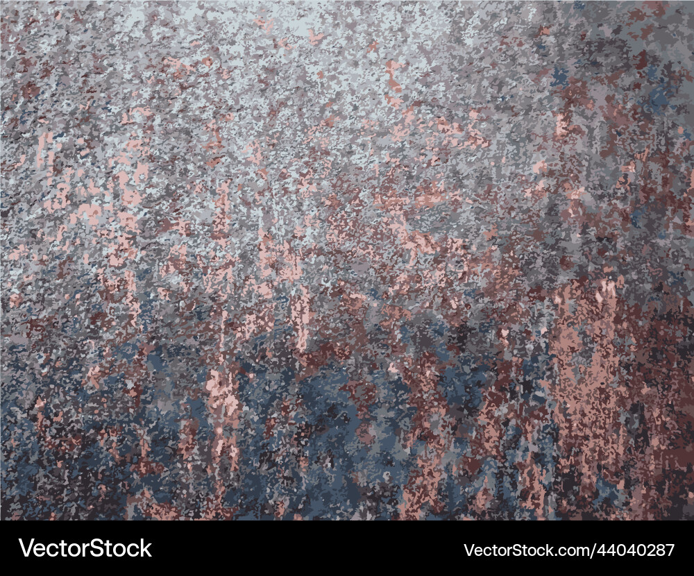 Rusty metal abstract textured background Vector Image