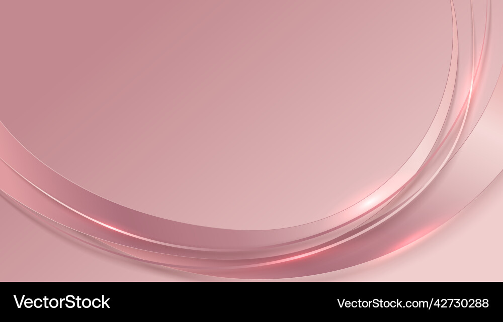 Abstract luxury template background 3d pink Vector Image