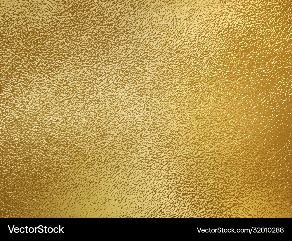 Golden foil background template for cards Vector Image