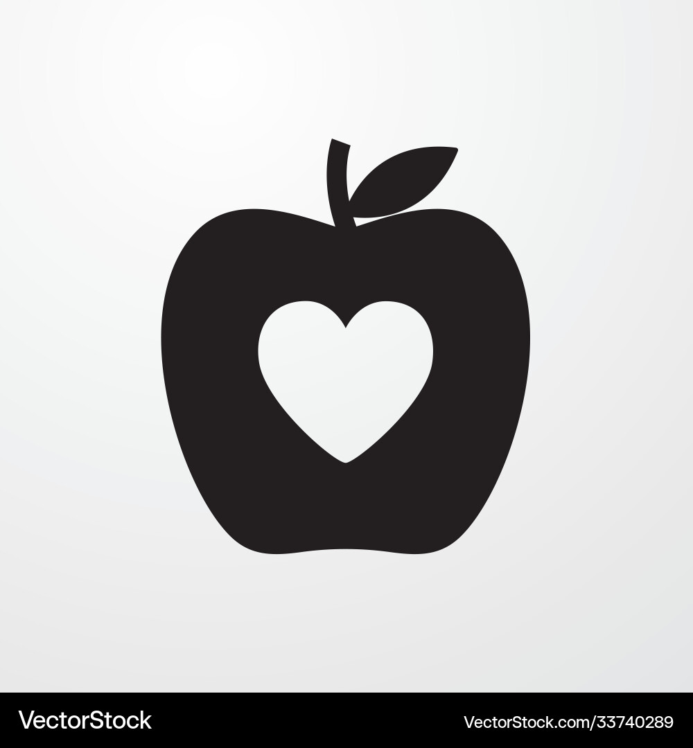 Free Heart Apple Vector Images (over 2,600)