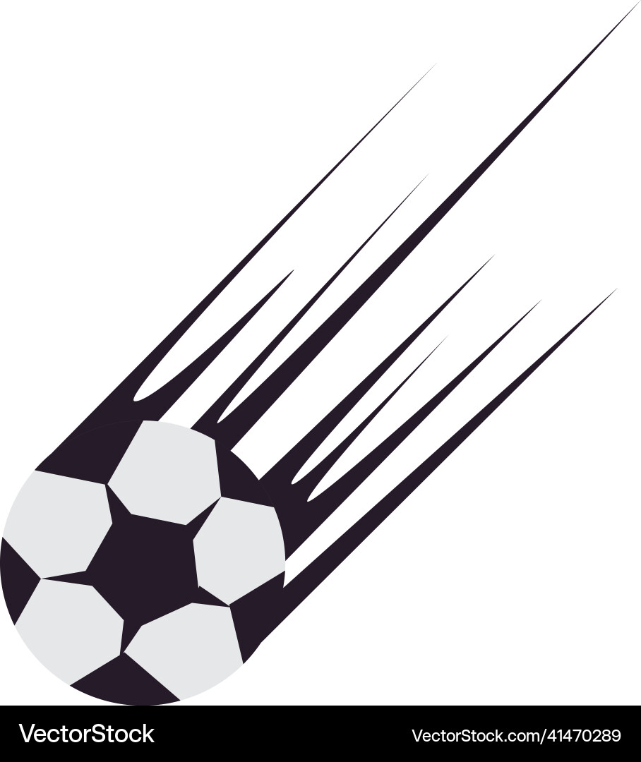 Football soccer ball Royalty Free Vector Image