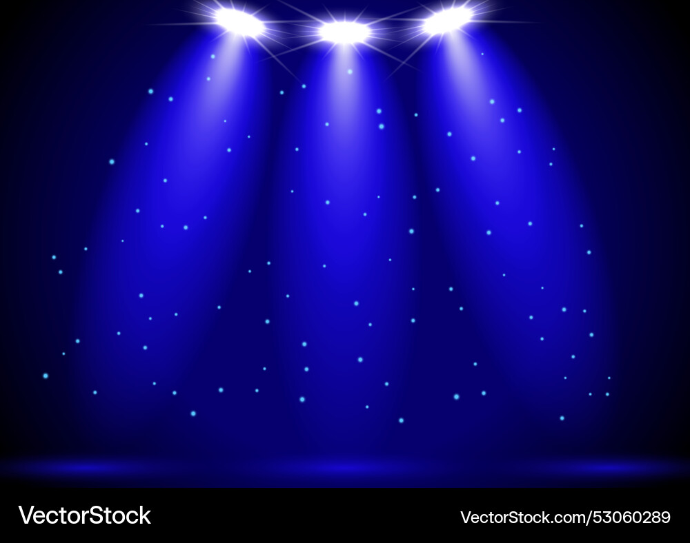Minimal spotlight display background Royalty Free Vector