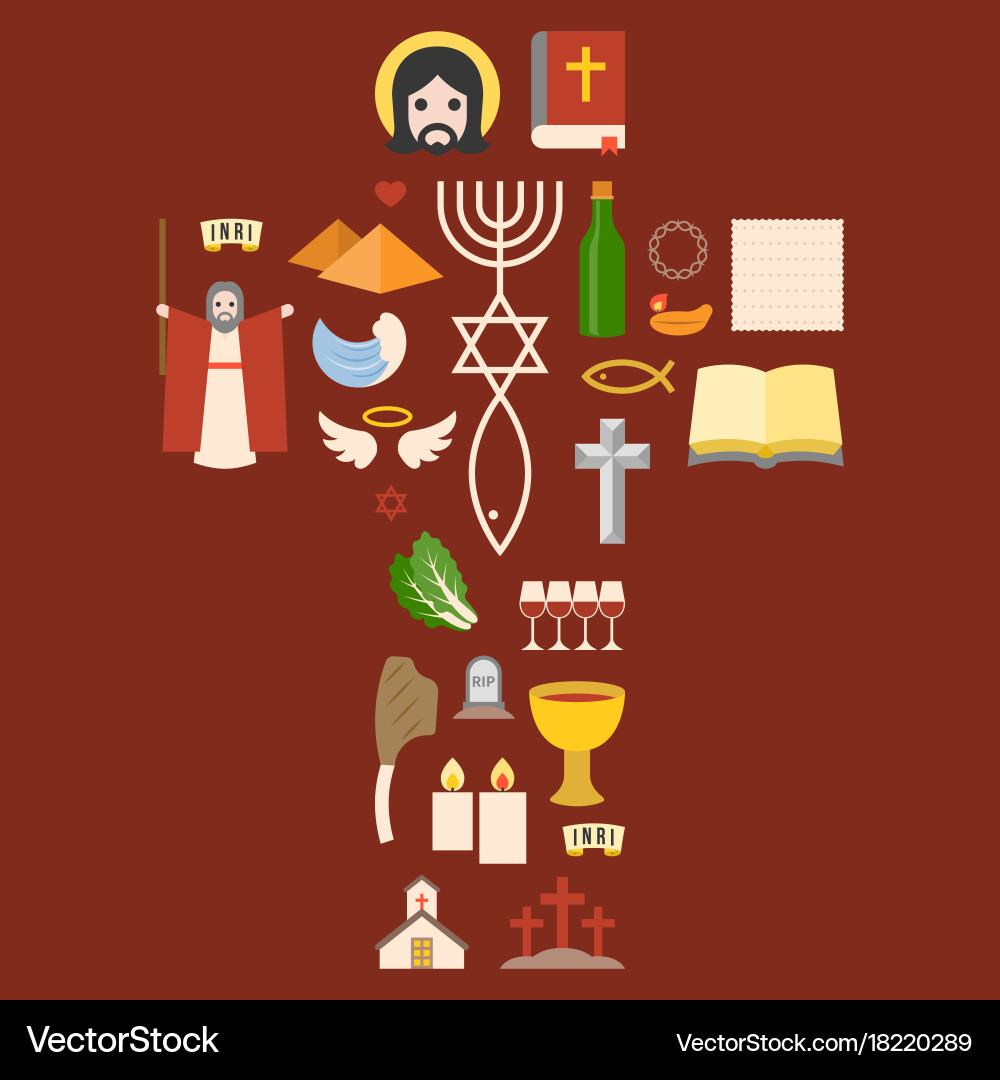 Passover & Messianic Symbols Royalty Free Vector Image