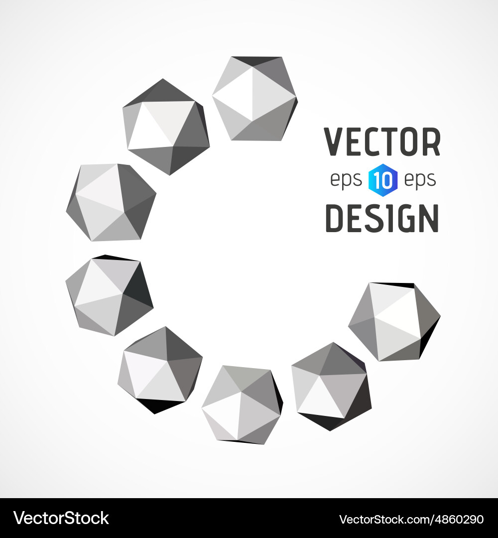 Abstract background of white diamonds Royalty Free Vector