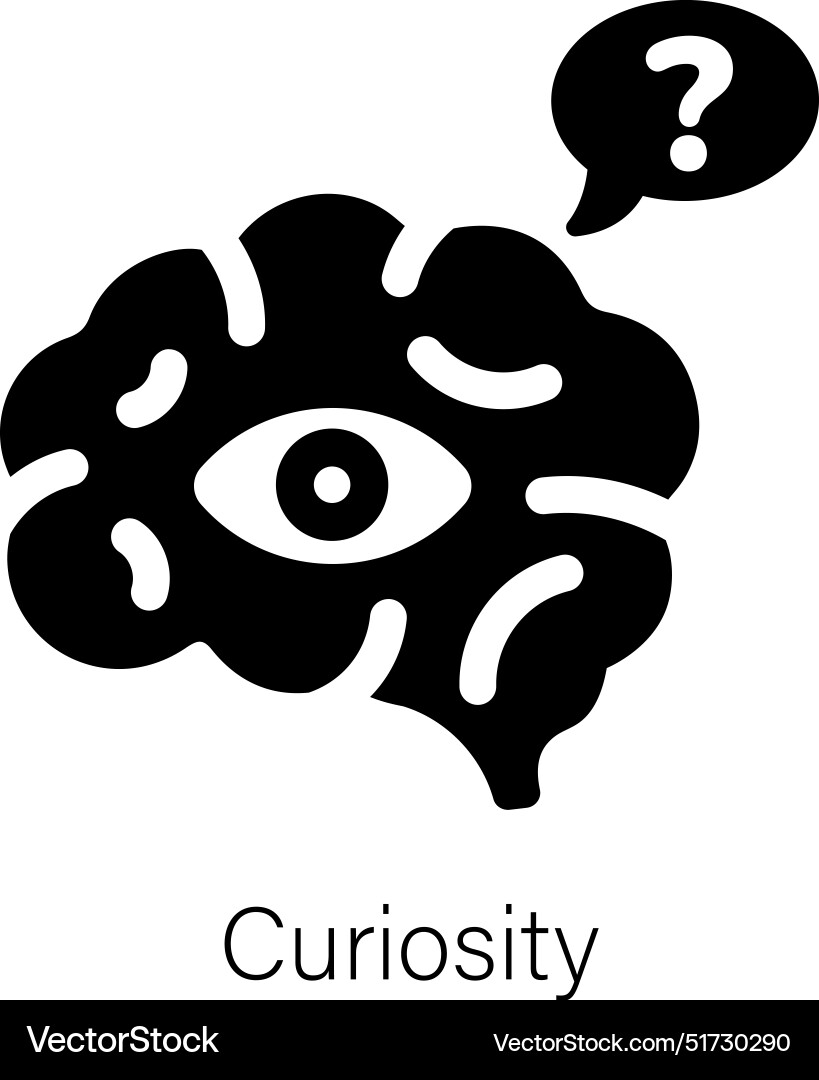 Curiosity Royalty Free Vector Image - VectorStock