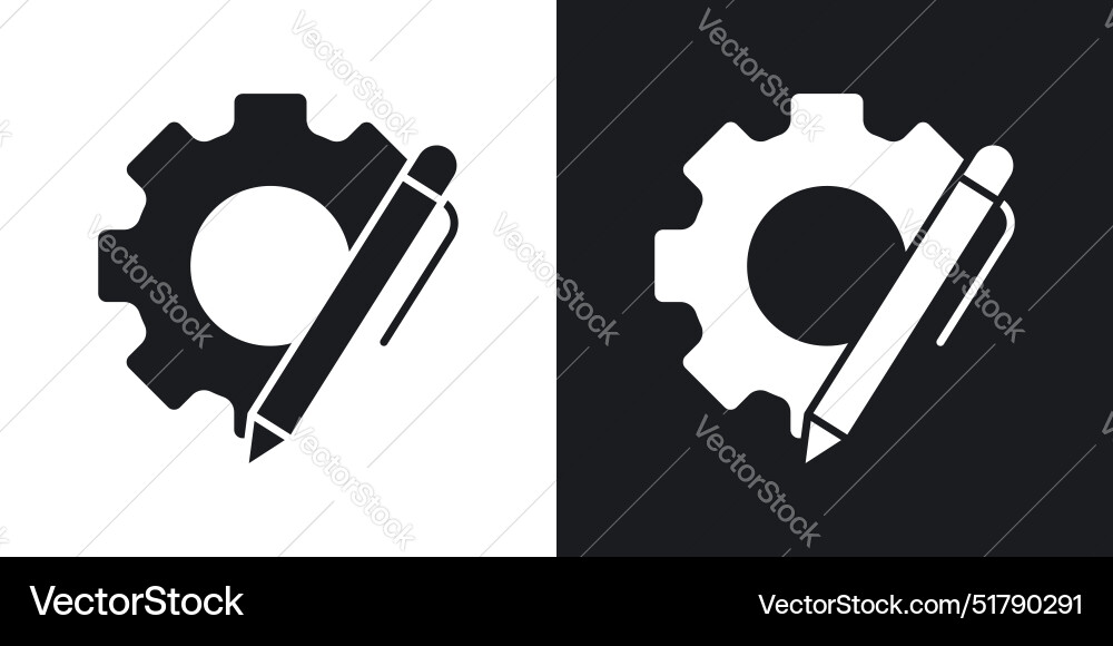 Customize settings icon Royalty Free Vector Image