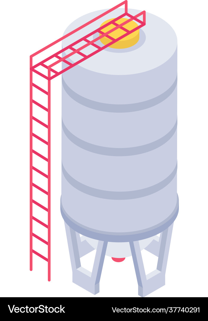 Farm tank Royalty Free Vector Image - VectorStock