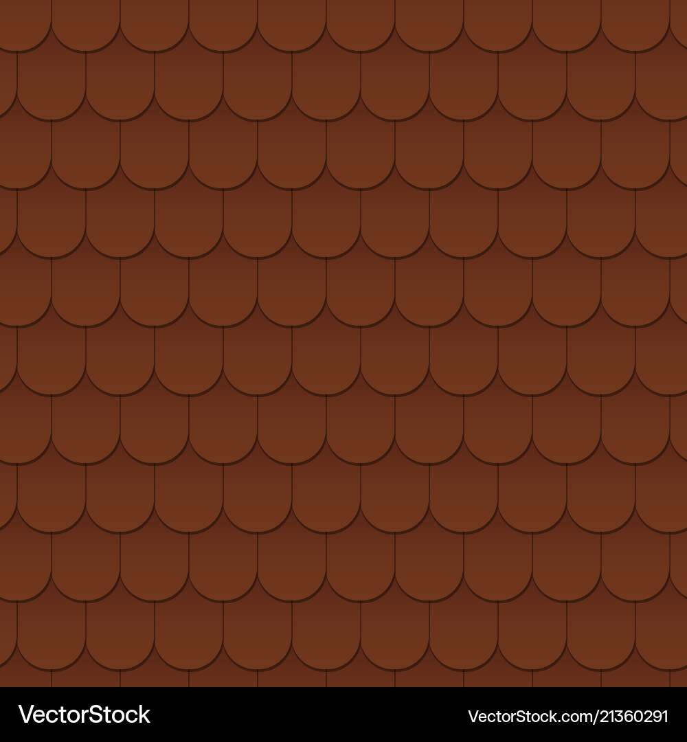 Seamless pattern background of the roof Royalty Free Vector