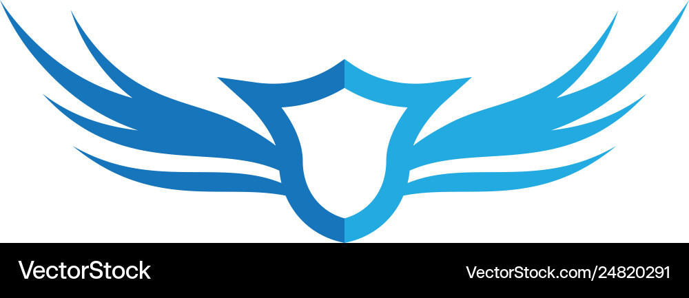 Wing symbol Royalty Free Vector Image - VectorStock