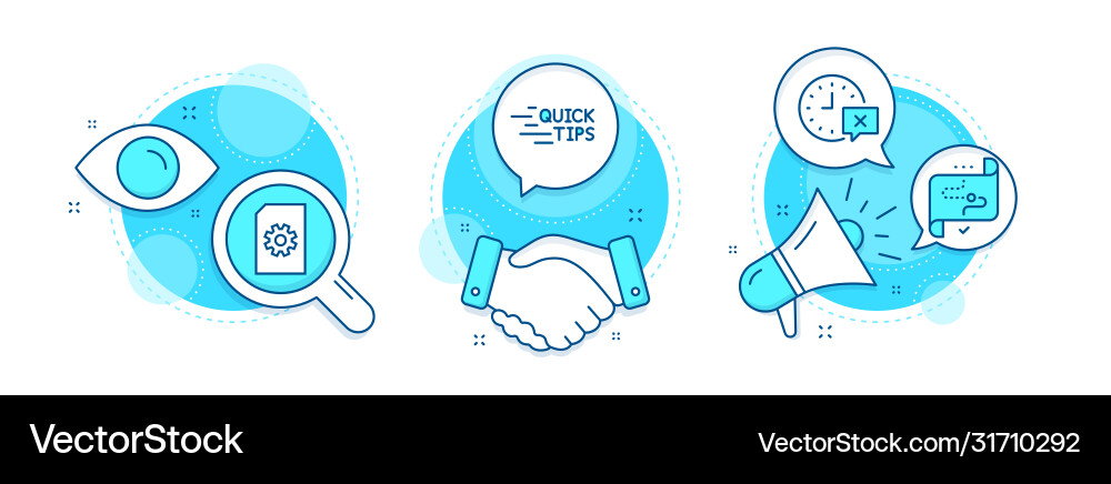 Education file management and target path icons Vector Image