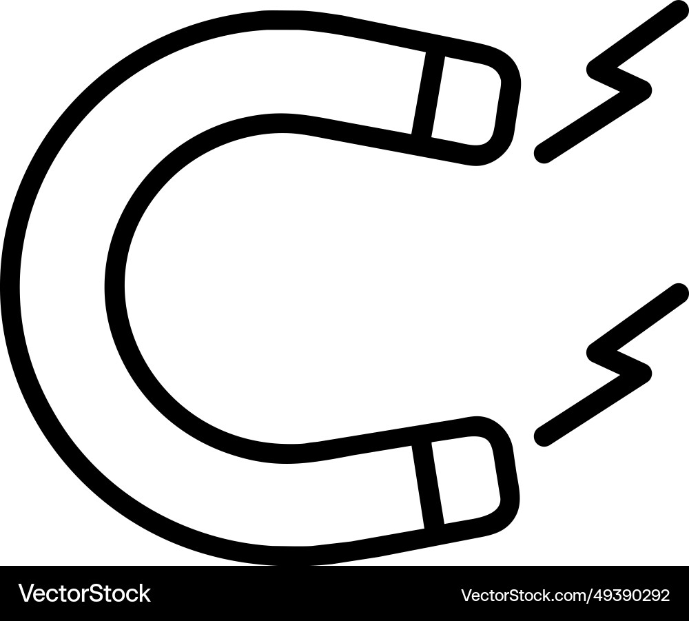 Magnet icon Royalty Free Vector Image - VectorStock