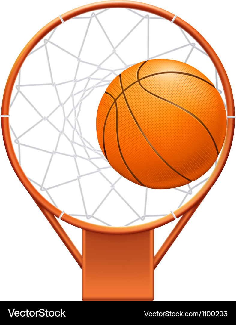 Basketball Hoop Icon Royalty Free Vector Image
