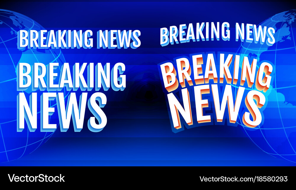 Nachrichtenbriefe ausbrechen Lizenzfreies Vektorbild