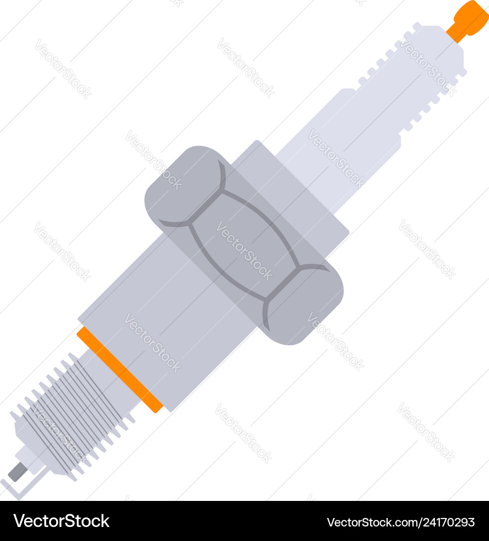 Spark plug icon Royalty Free Vector Image - VectorStock