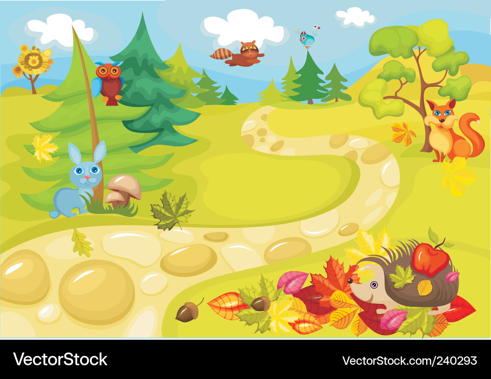 Wilderness Royalty Free Vector Image - VectorStock