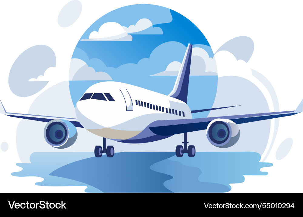 Aeroplane Royalty Free Vector Image - VectorStock