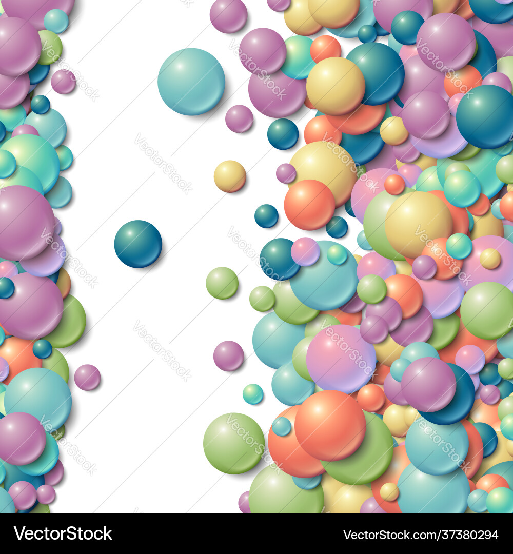 Background frame with scattered messy glowing Vector Image