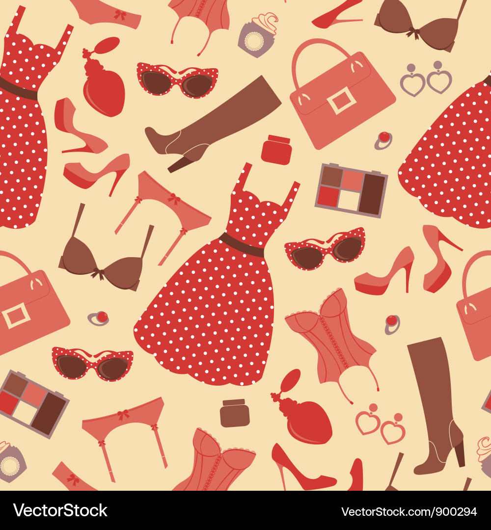 Fashion pattern Royalty Free Vector Image - VectorStock