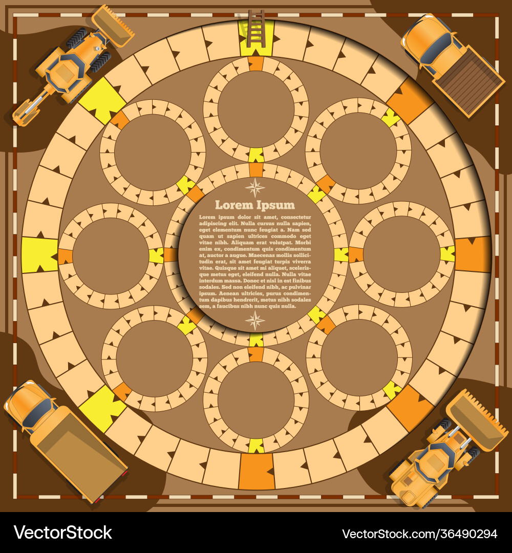 Ore extraction in mine Royalty Free Vector Image