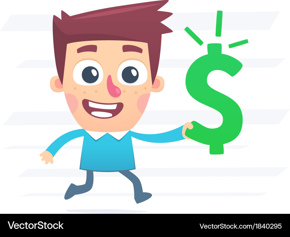 How to spend money Royalty Free Vector Image - VectorStock