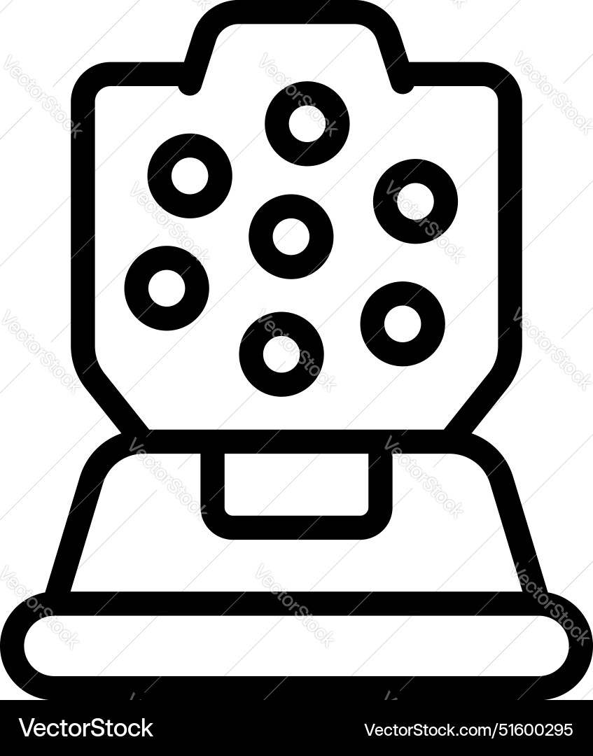 Shooting target with bullet holes standing Vector Image