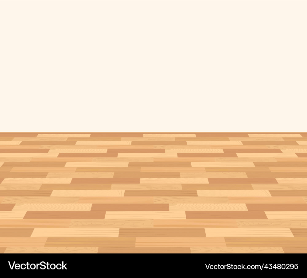 Wooden floor parquet Royalty Free Vector Image