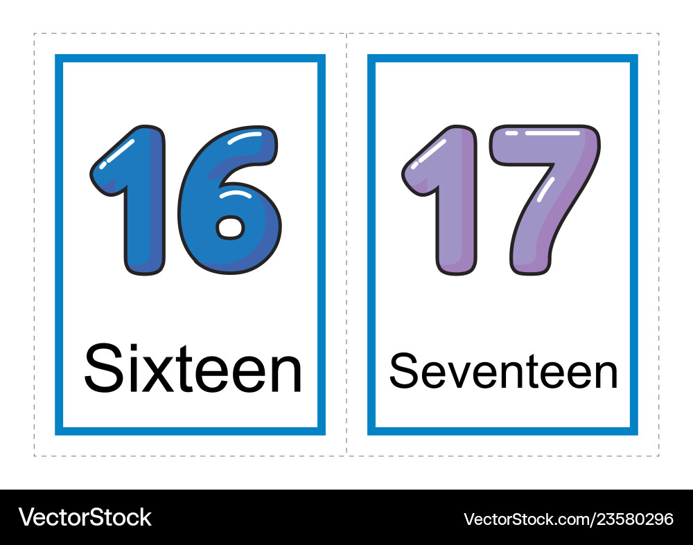 Color flash cards for kids learn about Royalty Free Vector