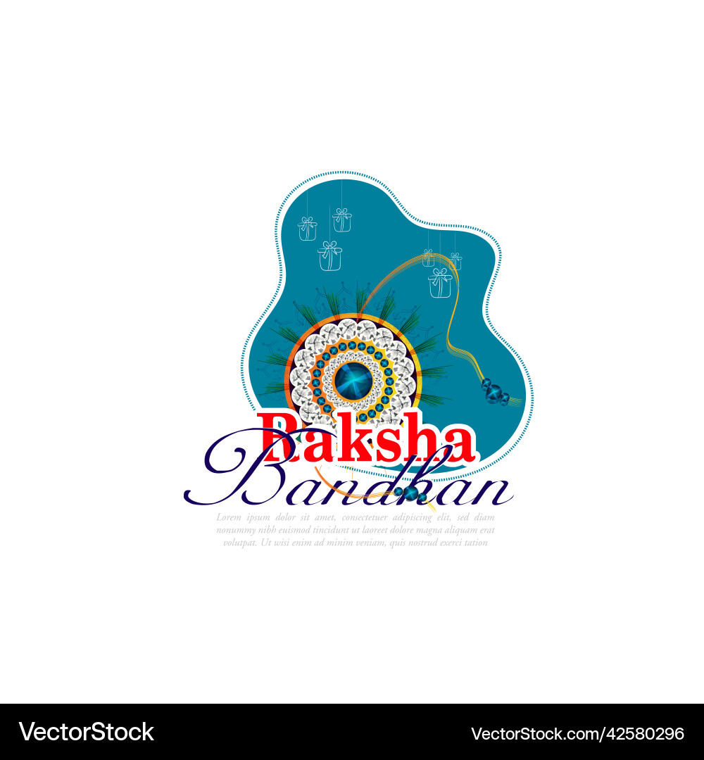 Raksha bandhan Royalty Free Vector Image - VectorStock