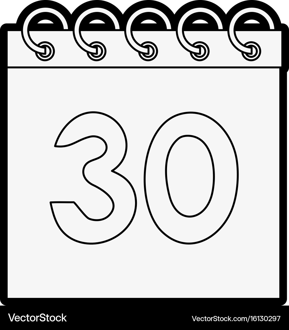 Calendar Royalty Free Vector Image - VectorStock