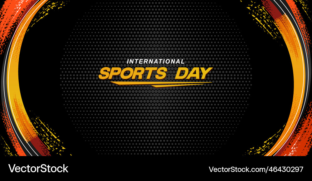 Dynamic Sports Background – Royalty-Free Vector | VectorStock