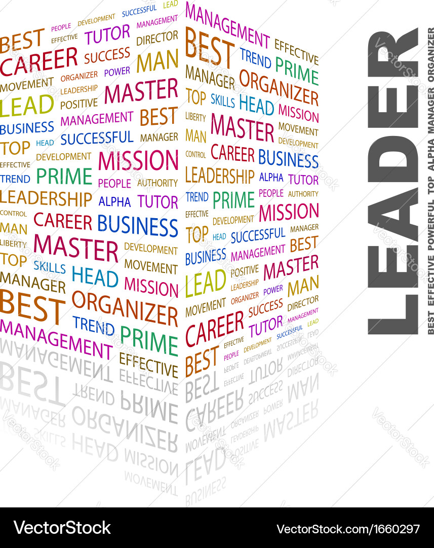 Leader Royalty Free Vector Image - VectorStock