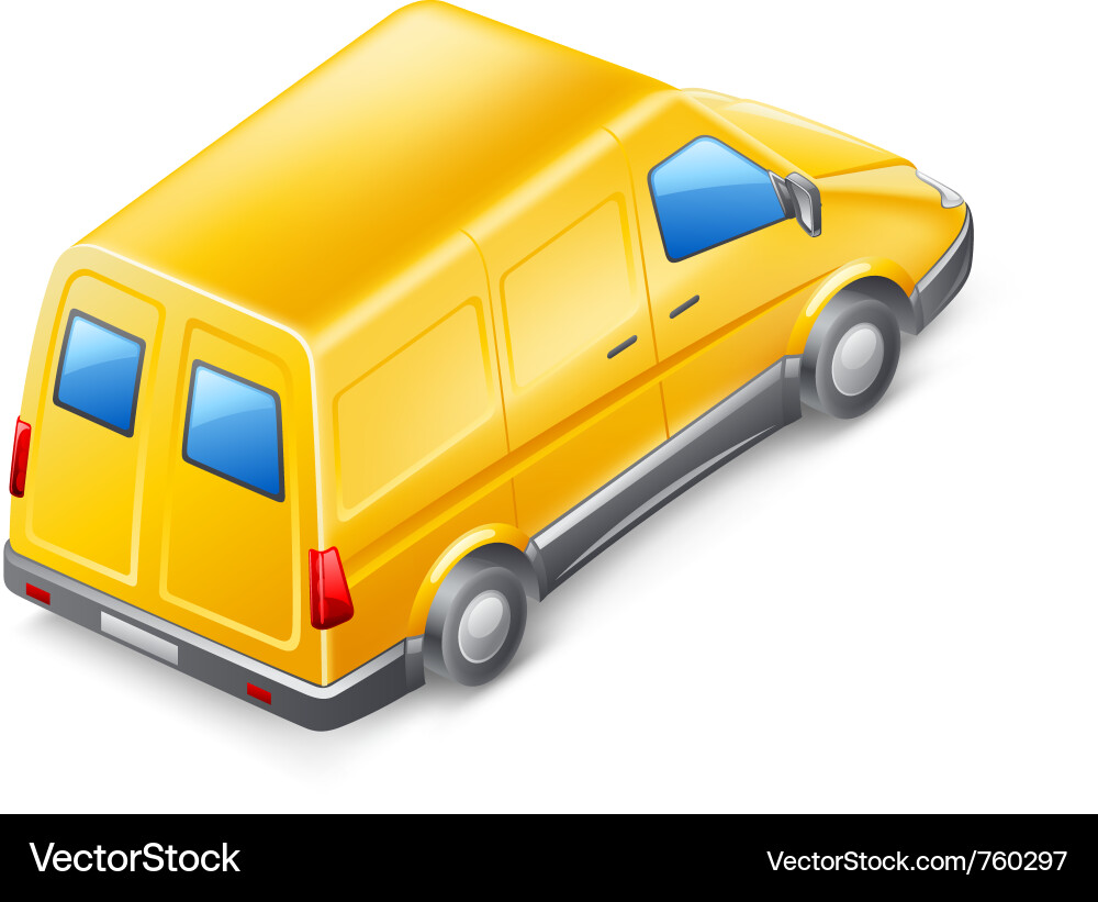 Van Royalty Free Vector Image - VectorStock