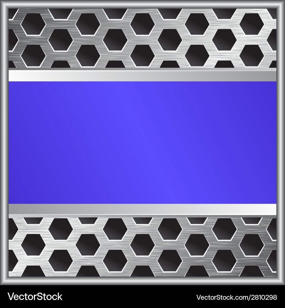 Blue banner Royalty Free Vector Image - VectorStock