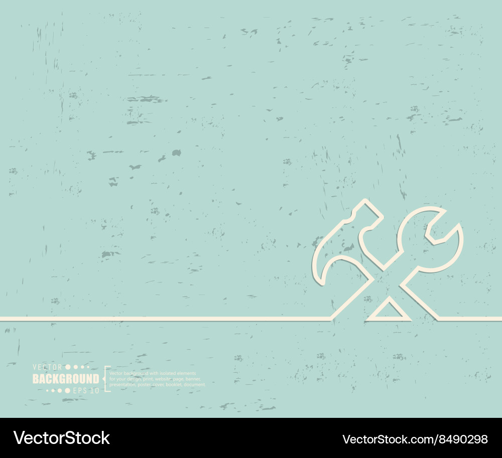 Creative tool art template Royalty Free Vector Image