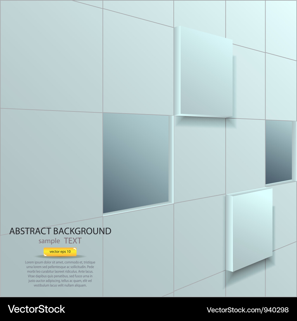 Cubes background 2 Royalty Free Vector Image - VectorStock