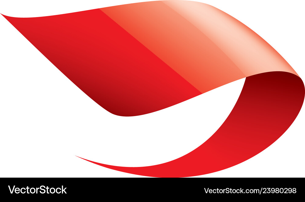 Red sticker on white background Royalty Free Vector Image