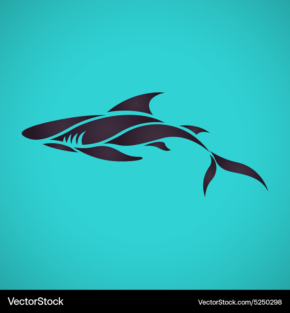 Shark Royalty Free Vector Image - VectorStock