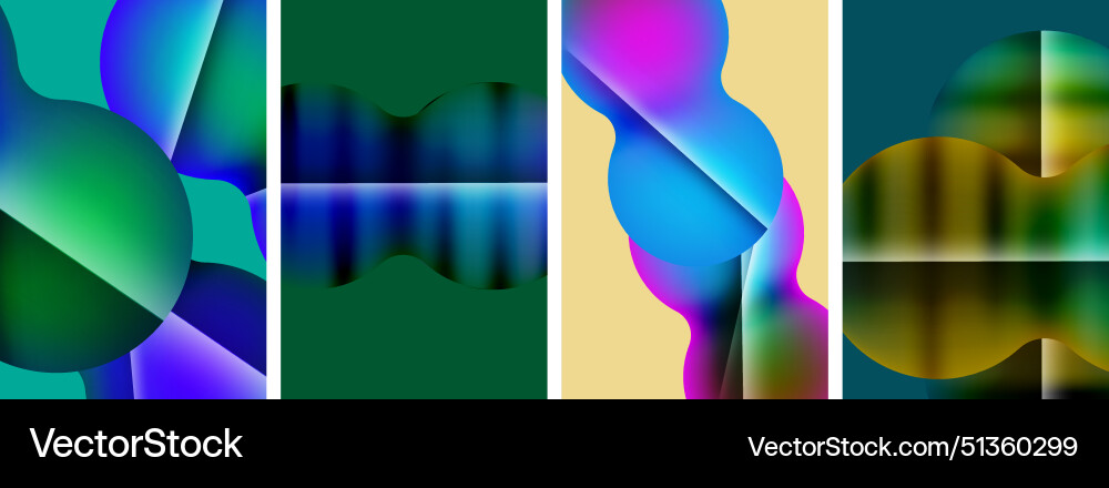 Abstract colors backgrounds Royalty Free Vector Image