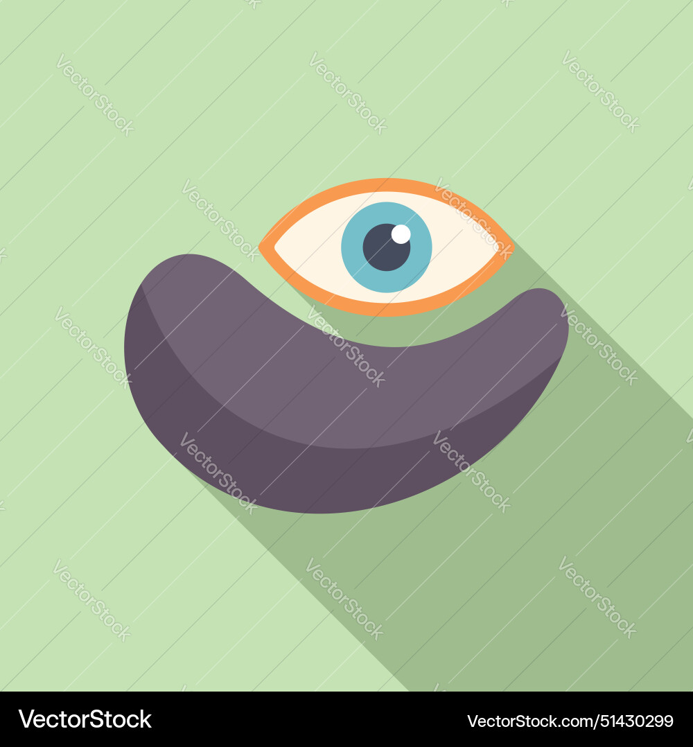Abstract eye and shadow Royalty Free Vector Image