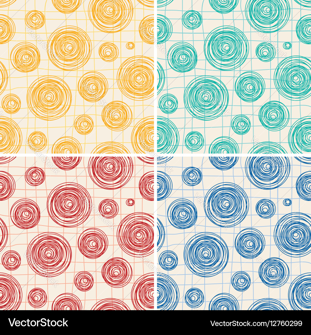 Abstract round line circles Royalty Free Vector Image