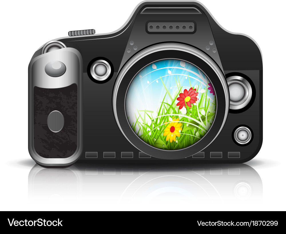 Camera Royalty Free Vector Image - VectorStock