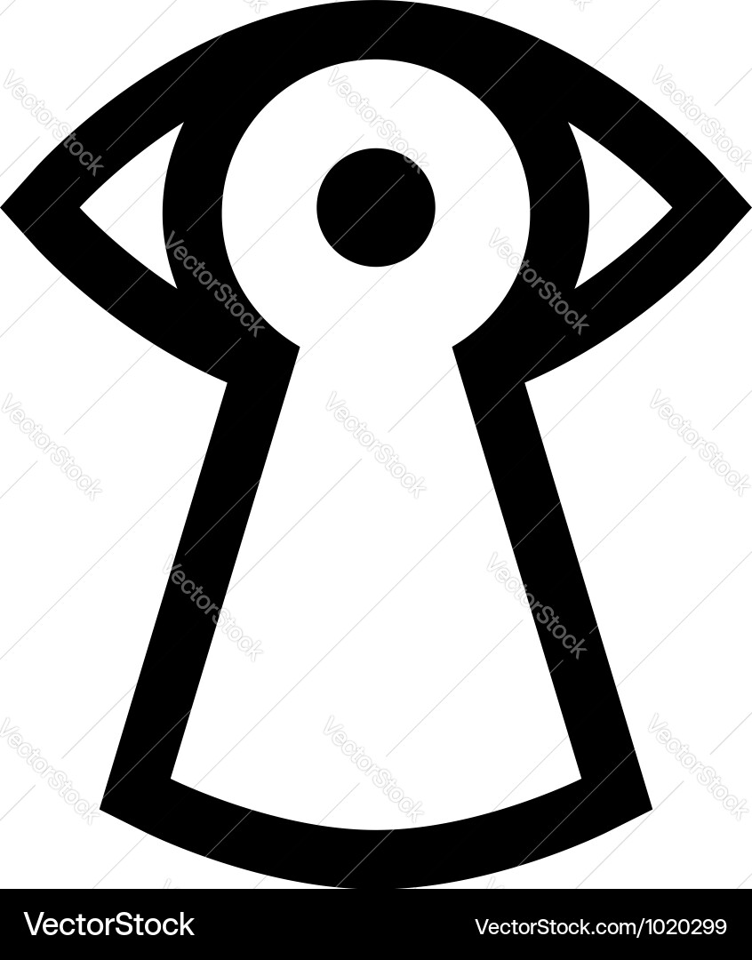 Peep Hole Icon Royalty Free Vector Image - VectorStock