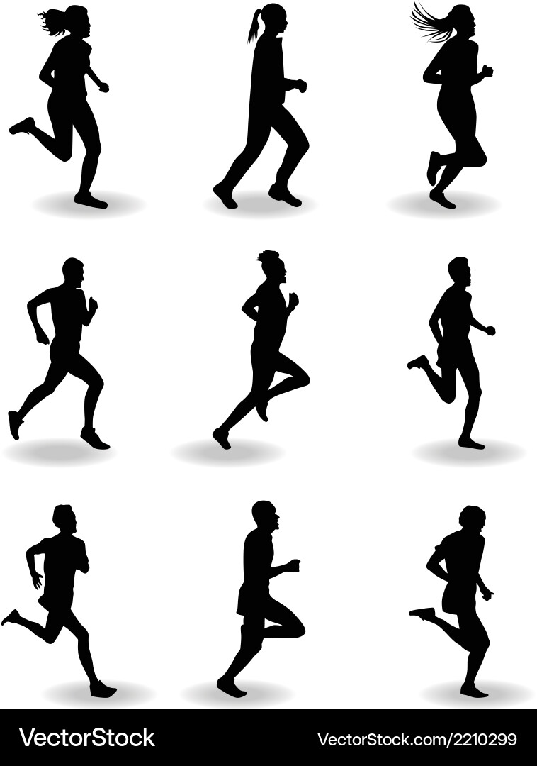 Runner Royalty Free Vector Image - VectorStock