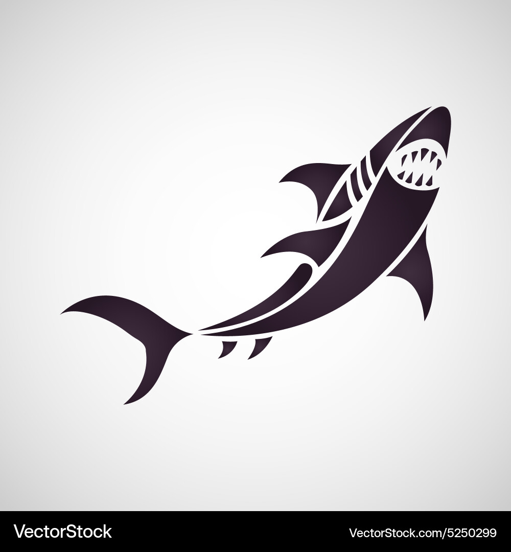 Shark Royalty Free Vector Image - VectorStock