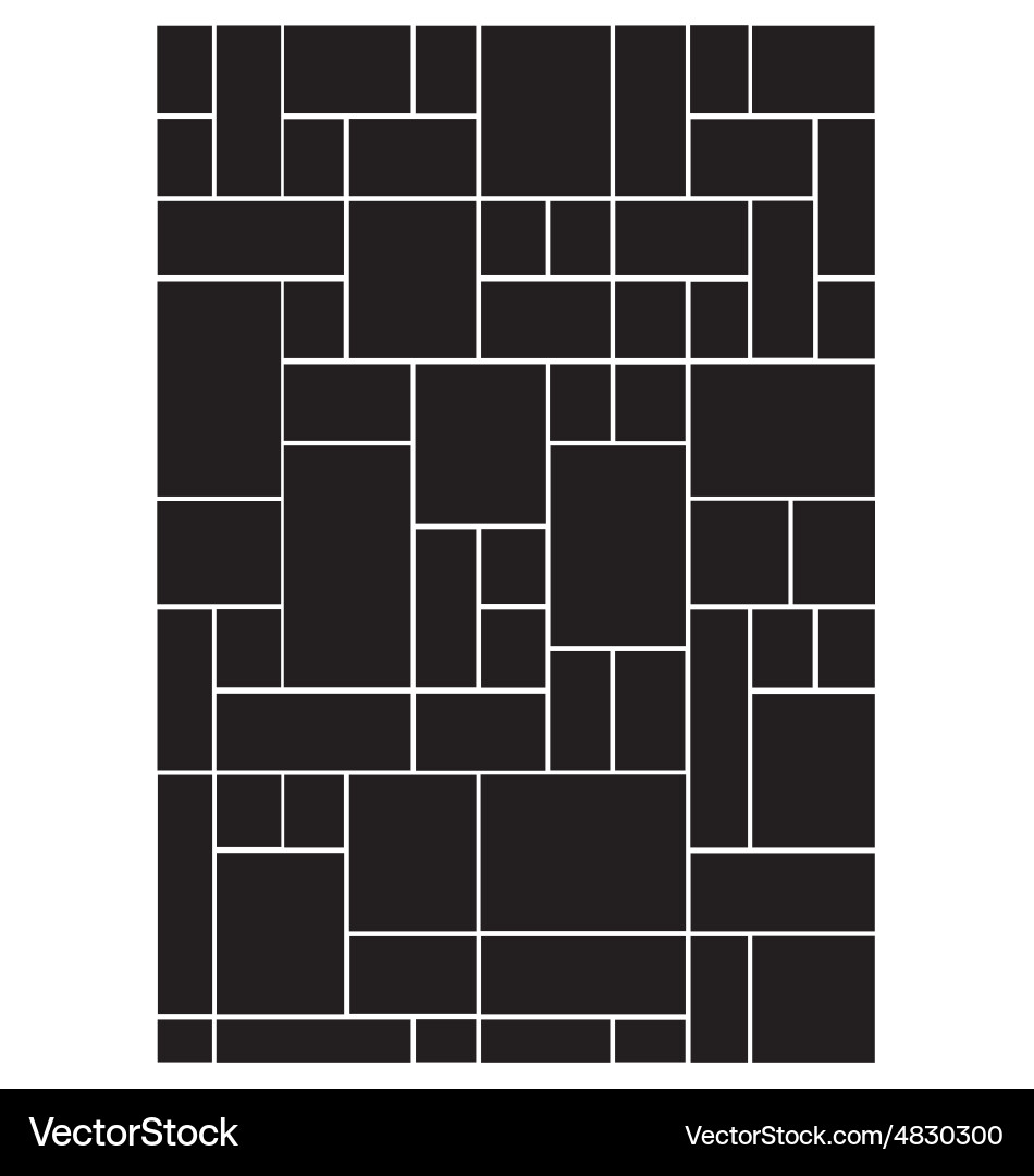 Block pattern Royalty Free Vector Image - VectorStock