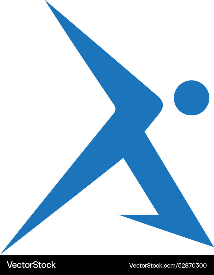 Man power icon for business Royalty Free Vector Image