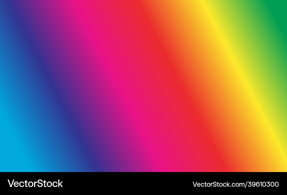 Rainbow gradient background Royalty Free Vector Image