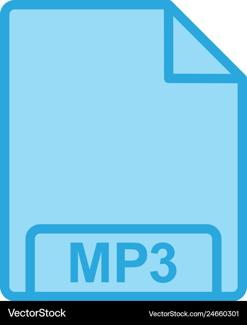 Mp3 icon Royalty Free Vector Image - VectorStock